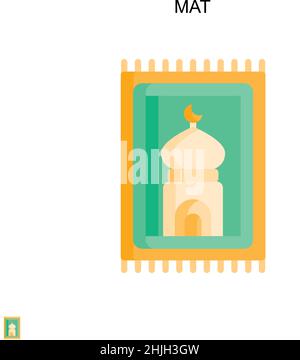 Pilates vector icon. Flat style illustration. EPS 10 vector Stock ...