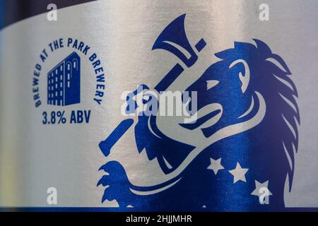 Bottle of Banks's Bitter Stock Photo - Alamy