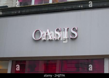 Oasis shop front, Cork. Ireland Stock Photo - Alamy
