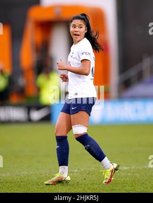 Tottenham Hotspur's Asmita Ale during The Mind Series match at the ...