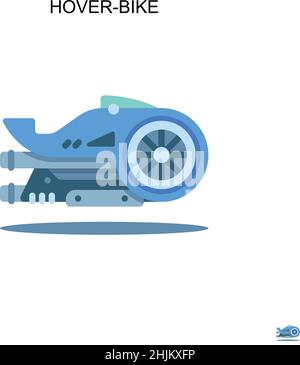 Hover-bike Simple vector icon. Illustration symbol design template for ...