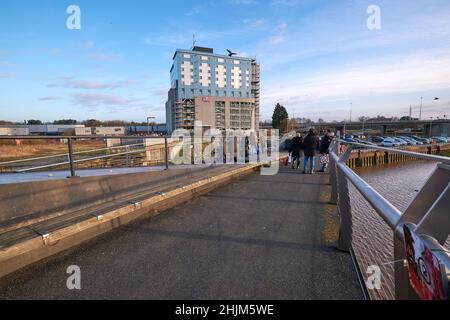 Modern hotel in Hull, Yorkshire, UK Stock Photo - Alamy
