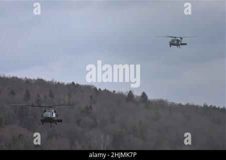 Two U.S. Air Force B-2 Spirit during Bomber Task Force 24-4 in Keflavik ...