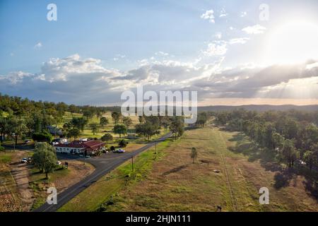 Aerial of Monto North Burnett Queensland Australia Stock Photo - Alamy