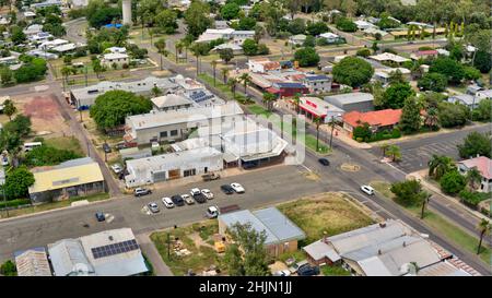 Aerial of Theodore Queensland Australia Stock Photo - Alamy