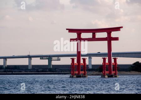Hamana Bridge and Lake Hamana, Kosai, Shizuoka, Japan Stock Photo - Alamy
