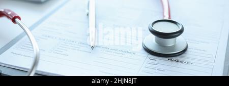 Personal Identification ID Form Concept Stock Photo - Alamy