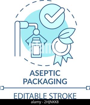 Aseptic packaging concept icon Stock Vector Image & Art - Alamy