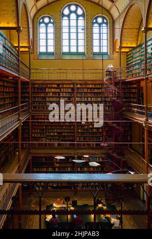 The Rijksmuseum Research Library (the Cuypers Library) in the ...