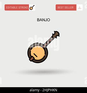 Guitar, a hand-drawn doodle. A stringed plucked musical instrument ...