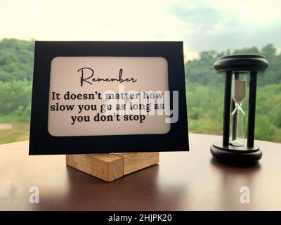 Motivational and inspirational quote - time does not stop so why should ...