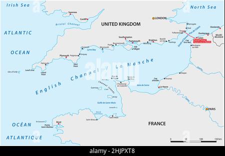 ENGLISH CHANNEL, BETWEEN DOVER, ENGLAND AND CALAIS FRANCE - 13 ...