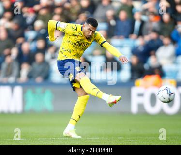 Alex Mowatt of West Bromwich Albion passes the ball during the Sky Bet ...