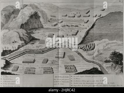 Caesar's campaign against the Helvetii Stock Photo - Alamy