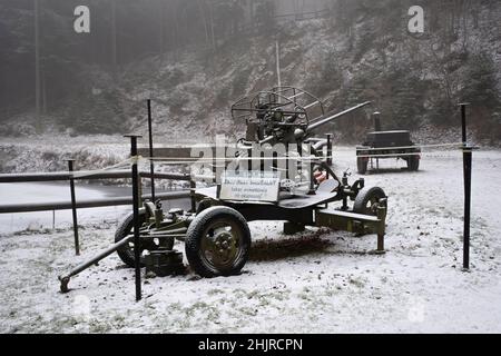 Gluszyca, Poland - January 10, 2022. Projekt Riese, complex Wlodarz ...