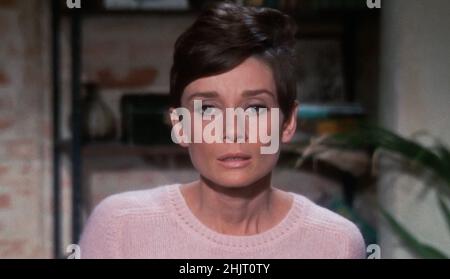 WAIT UNTIL DARK USA 1967 Terence Young ALAN ARKIN as Harry Roat, AUDREY ...