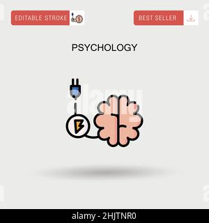 Psychologist online. Human brain and Psychology. Brain tuning metaphor ...