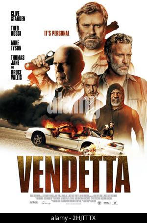 VENDETTA, Clive Standen, 2022. © Redbox Entertainment / Courtesy ...