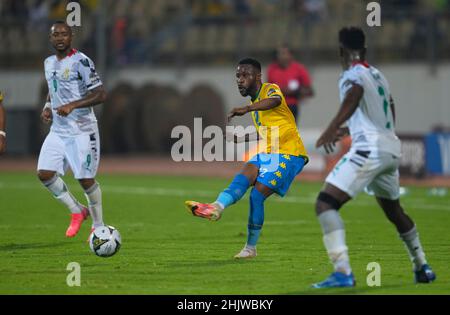 Guélor Kanga of Gabon during the Africa Cup of Nations (CAN) 2025 Group ...