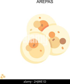 colombian arepas illustration Stock Vector Image & Art - Alamy