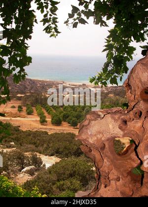 The Last Castle, restaurant at the entrance to the Avakas gorge, Akamas ...