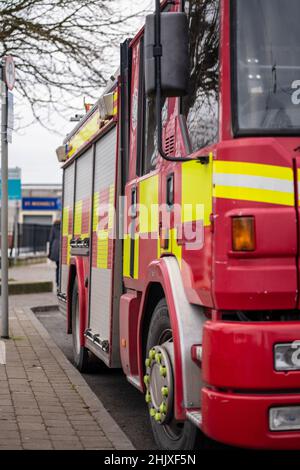 fire department, red light isolated Stock Photo - Alamy
