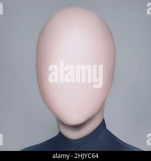 Faceless unknown and unrecognizable person without identity wearing ...