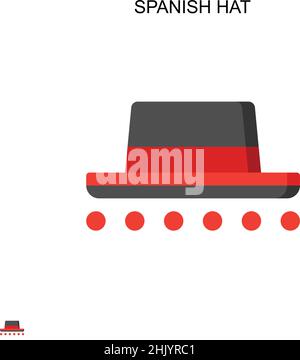 mexican icon mariachi hat cartoon vector illustration graphic design ...