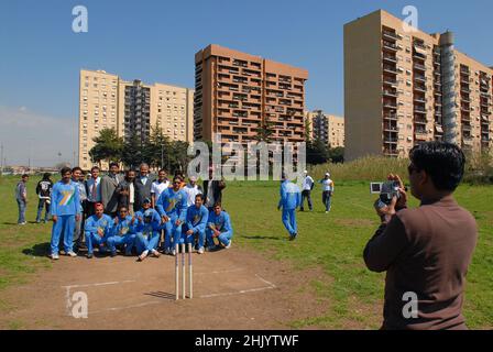 Rome, Italy 02/04/06: Cricket Challenge Bangladesh versus India at ...