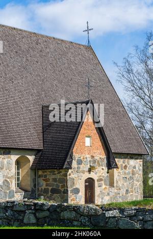 Medieval stone church of Lammi Finland Stock Photo - Alamy