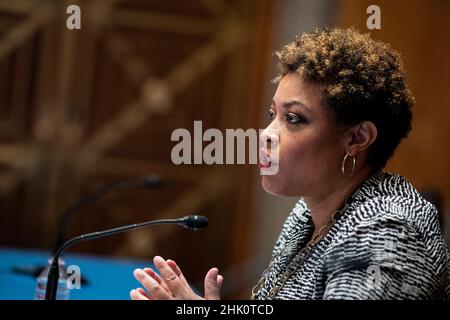 Washington, DC, USA. 1st Feb, 2022. Nani Coloretti, deputy director of ...