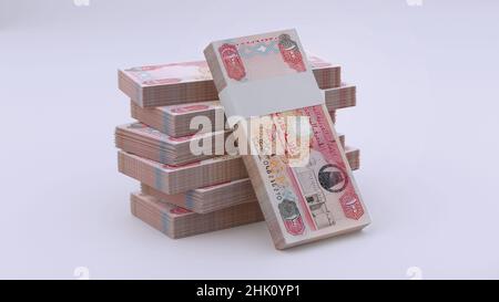 United Arab Emirates Currency Dirhams AED 100, 200 and 500 Note ...