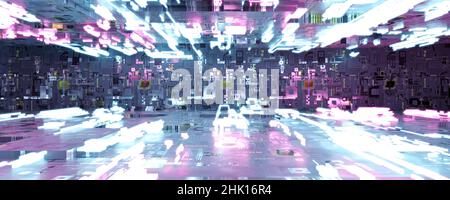 abstract silicon ocmputer hardware chip technology surface 3d render ...