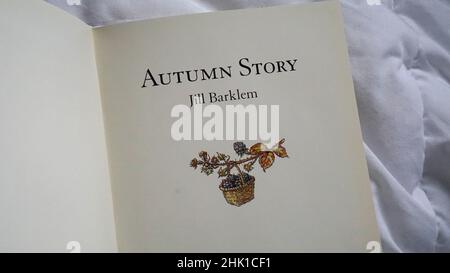 Autumn Story, a book in the Brambly Hedge series by Jill Barklem Stock ...