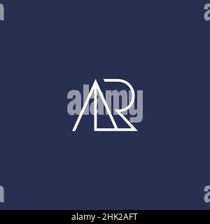 Initial AR logo design, Initial AR logo design with Cool style, Logo ...