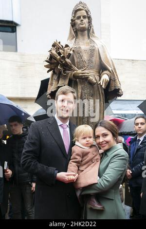 Tirana, Albania, February 1, 2022, Princess Geraldine of Albanians ...