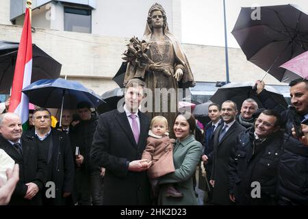 Tirana, Albania, February 1, 2022, Princess Geraldine of Albanians ...