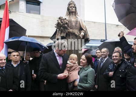 Tirana, Albania, February 1, 2022, Princess Geraldine of Albanians ...