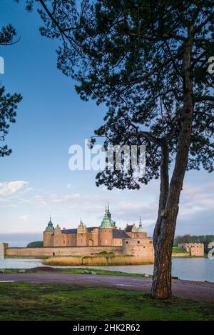 Sweden, Kalmar, Kalmar Slott castle, dawn Stock Photo - Alamy