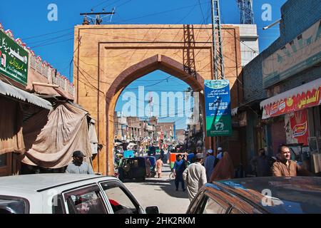 The vintage gate in Peshawar, Pakistan Stock Photo - Alamy