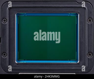Cmos Camera sensor on back body and battery Stock Photo - Alamy