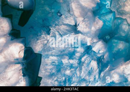Sliced rock crystals of a geode Stock Photo - Alamy