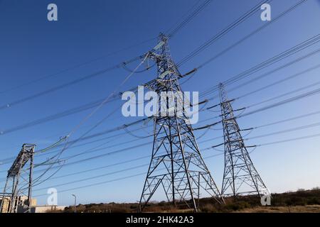 Inner Gabbard Offshore wind farm electricity substation connection to ...