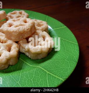 Achappam is a popular snack in Kerala which is crunchy and mildly sweet ...