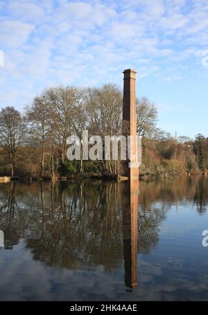Stack pools in Springfield park, Kidderminster, Worcestershire, England ...