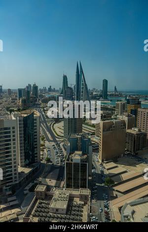High rise buildings, Kingdom of Bahrain, Middle East Stock Photo - Alamy