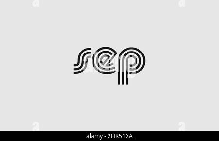 Word SEP in letters - Initial vector design - Premium Icon, Logo vector ...