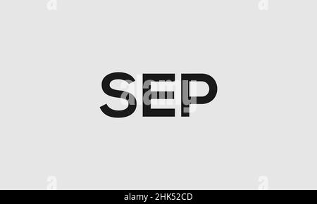 Word SEP in letters - Initial vector design - Premium Icon, Logo vector ...