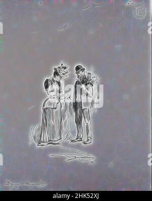 "Buying a Bouquet" Benjamin Osro Eggleston (American, 1867-1937). 1894 ...