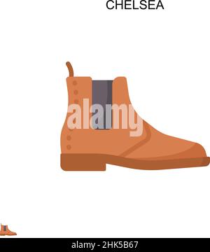 Chelsea Simple vector icon. Illustration symbol design template for web ...
